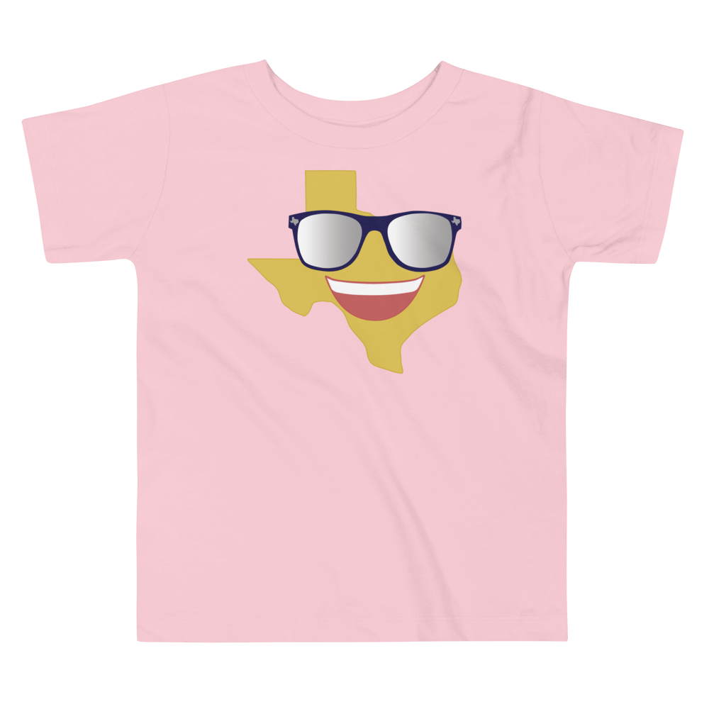 Texas Smiley Shades Toddler T-Shirt – Texas Swagger