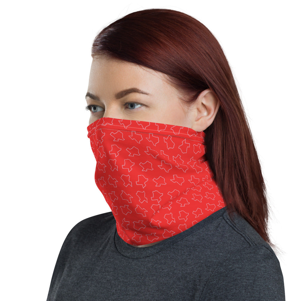 Texas Spots Neck Gaiter - Red – Texas Swagger